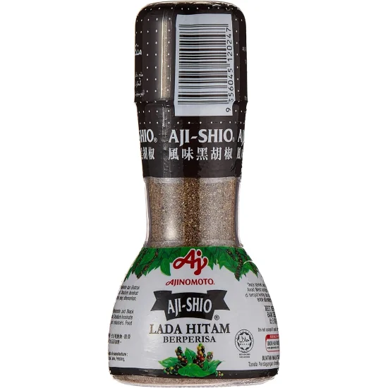 Ajinomoto Aji Shio Flavoured Black Pepper 80g, Pack Of 12