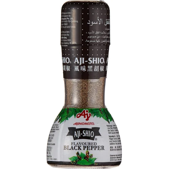 Ajinomoto Aji Shio Flavoured Black Pepper 80g, Pack Of 12