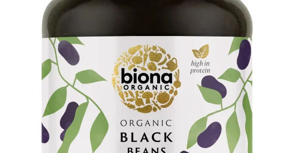 Biona Organic Black Beans 350g, Pack Of 6