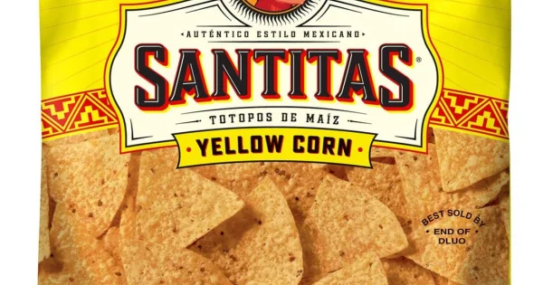 Santitas Yellow Corn Tortilla Chips 10 Oz (283.5g)