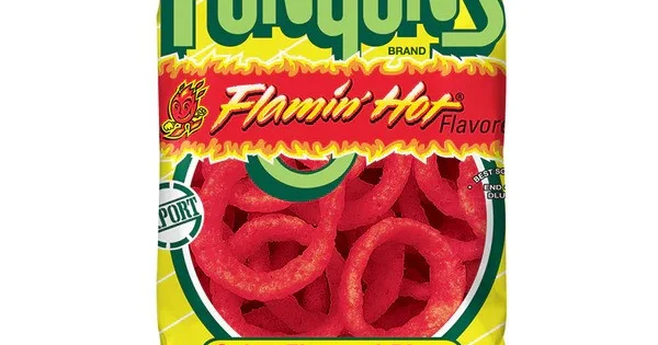 Funyuns Flamin Hot Onion Flavored Rings 5.75 Oz (163g)