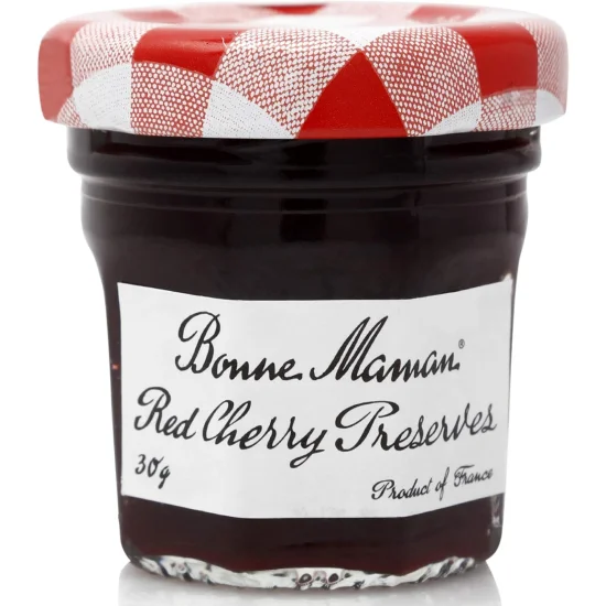 Bonne Maman Red Cherry Preserves 30g, Pack Of 12