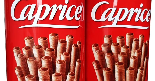 Caprice Chocolate Wafers Rolls (Classic) 2x250g
