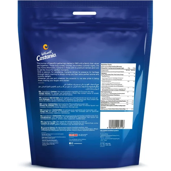 Castania Cashews Nuts 100g, Pack Of 12