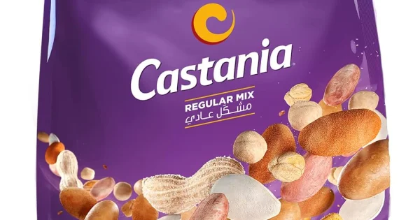 Castania Regular Mix Nuts 450G Doypack, Pack Of 4