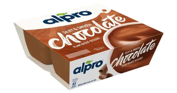 Alpro Soya Dessert Chocolate 4 x 125g, Pack Of 6