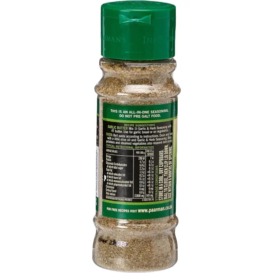 Ina Paarman Seasoning Herb & Garlic 200 ml, Pack Of 6