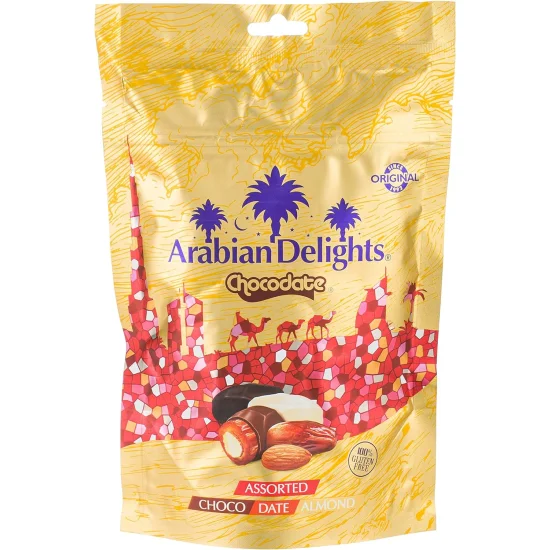 Arabian Delights Assorted Chocodate 90g, Pack Of 12