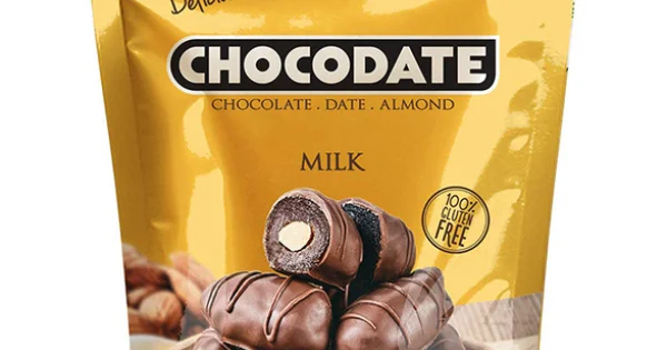 Chocodate Milk Chocolate Pouch, 250g, Pack Of 6