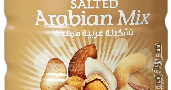 Best Salted Arabian Mix Can 350g, Pack Of 12