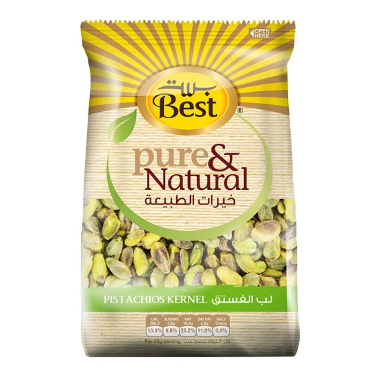Best Pure & Natural Pistachios Kernel Bag 150g, Pack Of 12