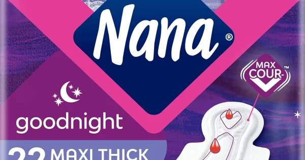 Nana Maxi Night Wings (22pcs), Pack Of 6