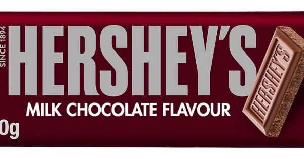 Hershey's Milk Chocolate Bar 40g, Pack Of 20
