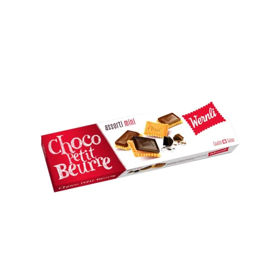 Wernli Choco Petit Beurre Assorti Mini 3x125g