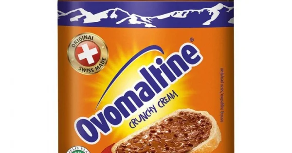 Ovomaltine Swiss Chocolate Spread with Malty Crunchy Pieces & Cocoa, 33 ...