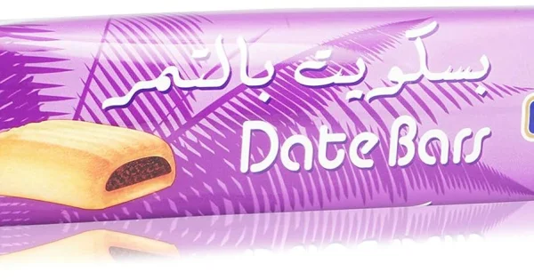 Deemah Date Bars Biscuits 150g, Pack Of 12