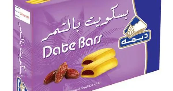 Deemah Date Bars Box, 15 Pieces x 25g, Pack Of 12