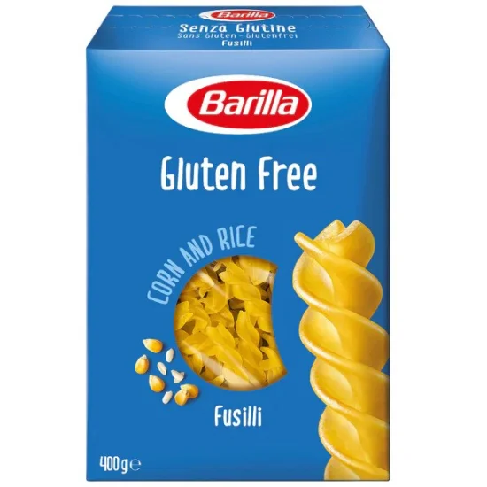 Barilla Pasta Fusilli Gluten Free 400g, Pack Of 8