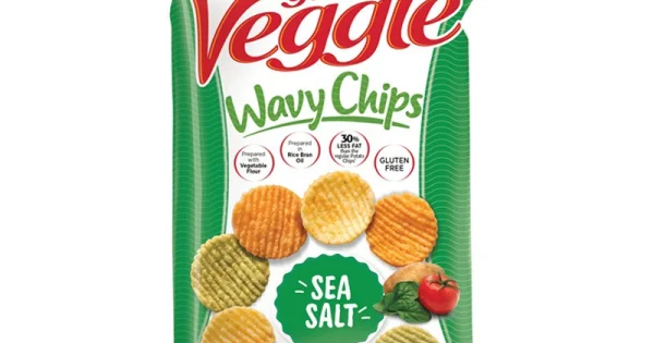 Sensible Portions Wavy Chips Sea Salt 120g