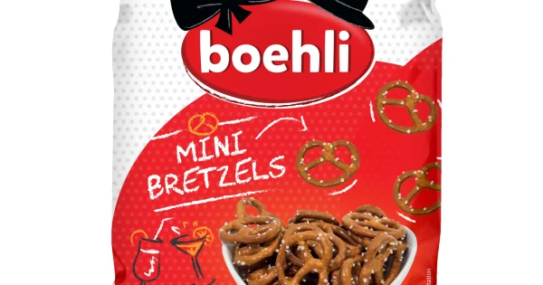 Boehli Bag Mini Pretzels 40g, Pack Of 6