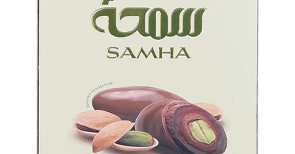 Samha Camel Milk Chocolates With Pistachios 150g, Pack Of 6