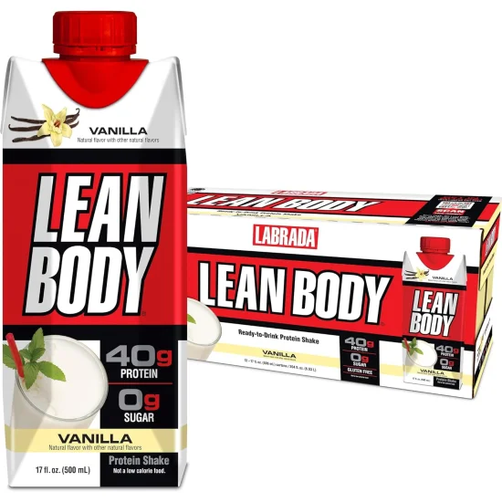 Lean Body Protein Shake Vanilla 500 ml, Pack Of 6
