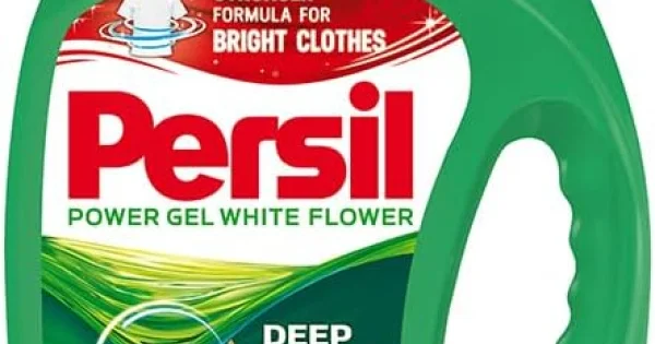 Persil Power Gel Liquid Laundry Detergent White Flower 3Ltr, Pack Of 12
