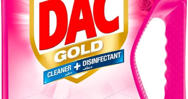 Dac Multi Purpose Disinfectant Rose 3 Ltr, Pack Of 6