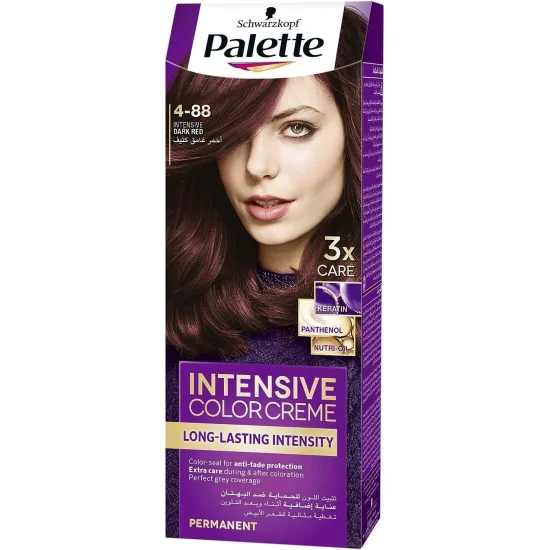 Palette Intensive Color Creme 4-88 Intensive Dark Red, Pack Of 10