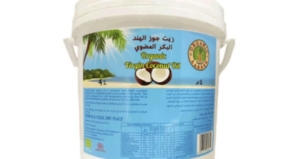 Organic Larder Virgin Coconut Oil 4L, Gluten Free