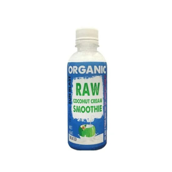 Organic Source Raw Coconut Cream Smoothie 250 ml, Pack Of 12