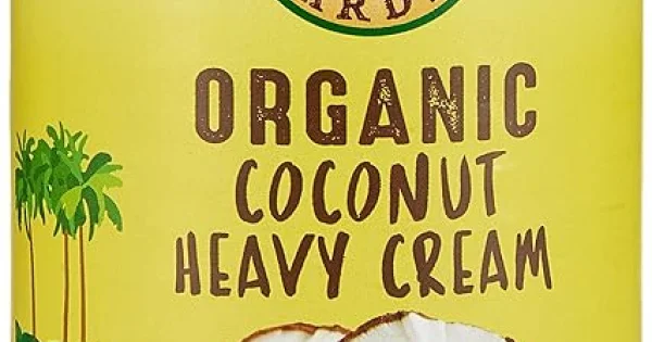 Organic Larder Coconut Heavy Cream 400ml, Pack Of 8