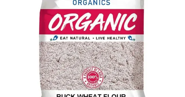 Natureland Organic Buck Wheat Flour 500g, Pack Of 6