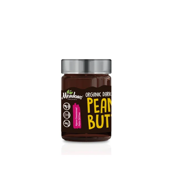 Meadows Smooth Peanut Butter Dark Chocolate 300g, Pack Of 6