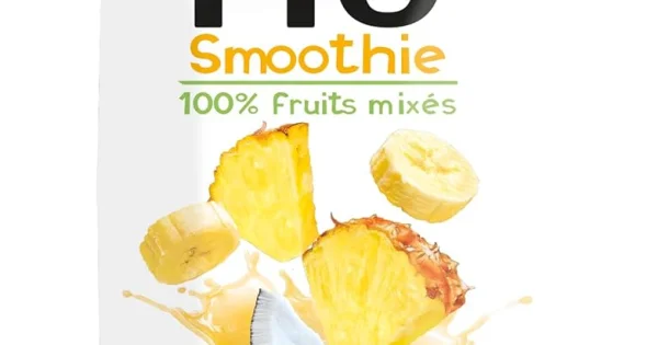 Nu Smoothie Pineapple Banana Coconut 330 ml, Pack Of 12
