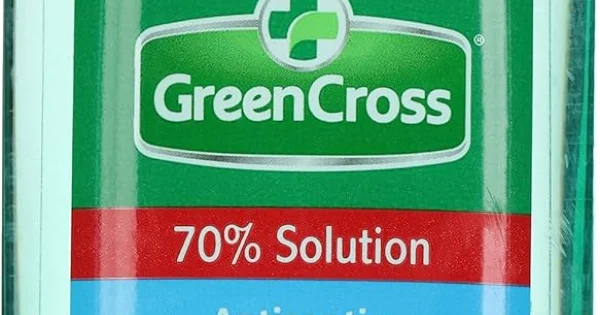 Green Cross Ethyl Alcohol 70% Solution 250ml, Pack Of 24