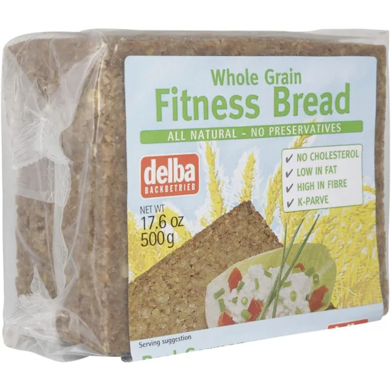 Delba Fitness Bread 500g, Pack Of 12