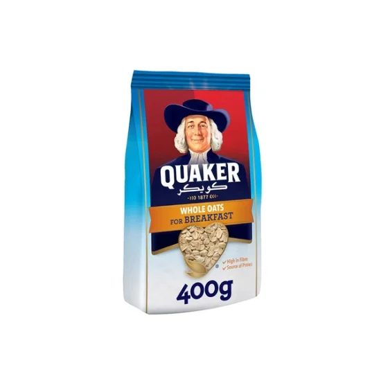 Quaker Whole Oats 400g Pack Of 12
