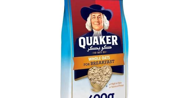 Quaker Whole Oats 400g Pack Of 12
