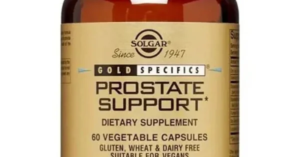 Solgar Gold Spectrum Prostate Support Vegetable 60 Capsules