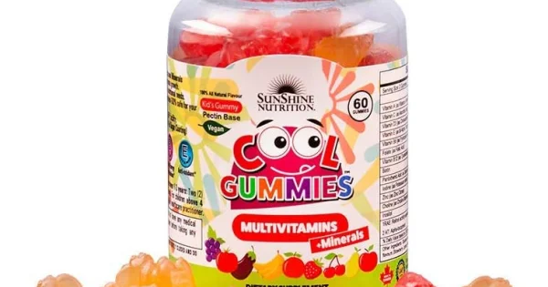 Sunshine Nutrition Cool Gummies Multivitamins + Minerals 60 Tablets