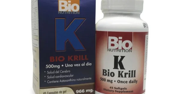 Bio Nutrition Krill 500 mg 45 Softgels