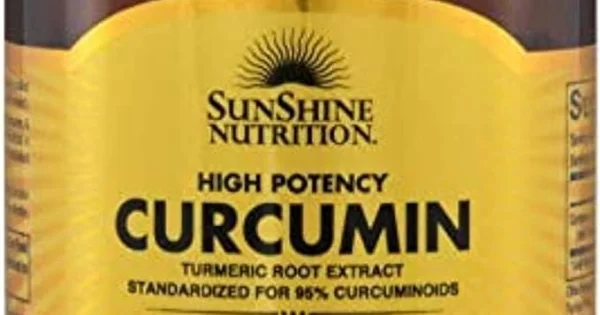 Sunshine Nutrition High Potency Curcumin 100 Softgels