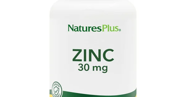 Nature's Plus Zinc 30 Mg Biotron Amino Acid Chelate 90 Tablets